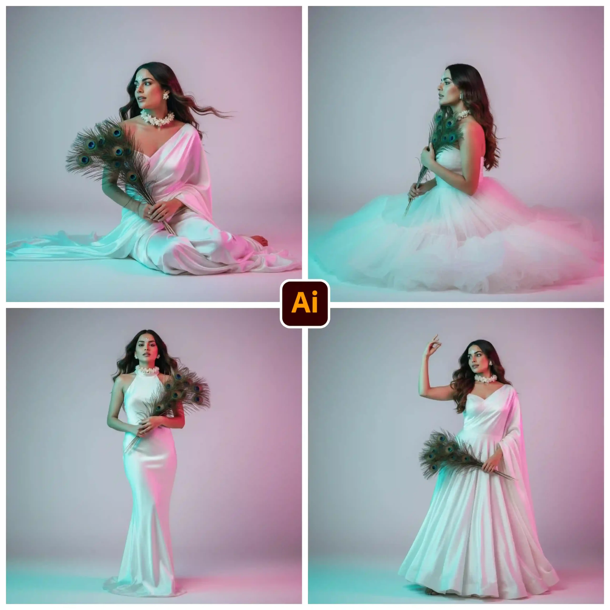 Radha Trending Photoshoot AI Prompt: Part 1, 100% Accurate Face Match ...