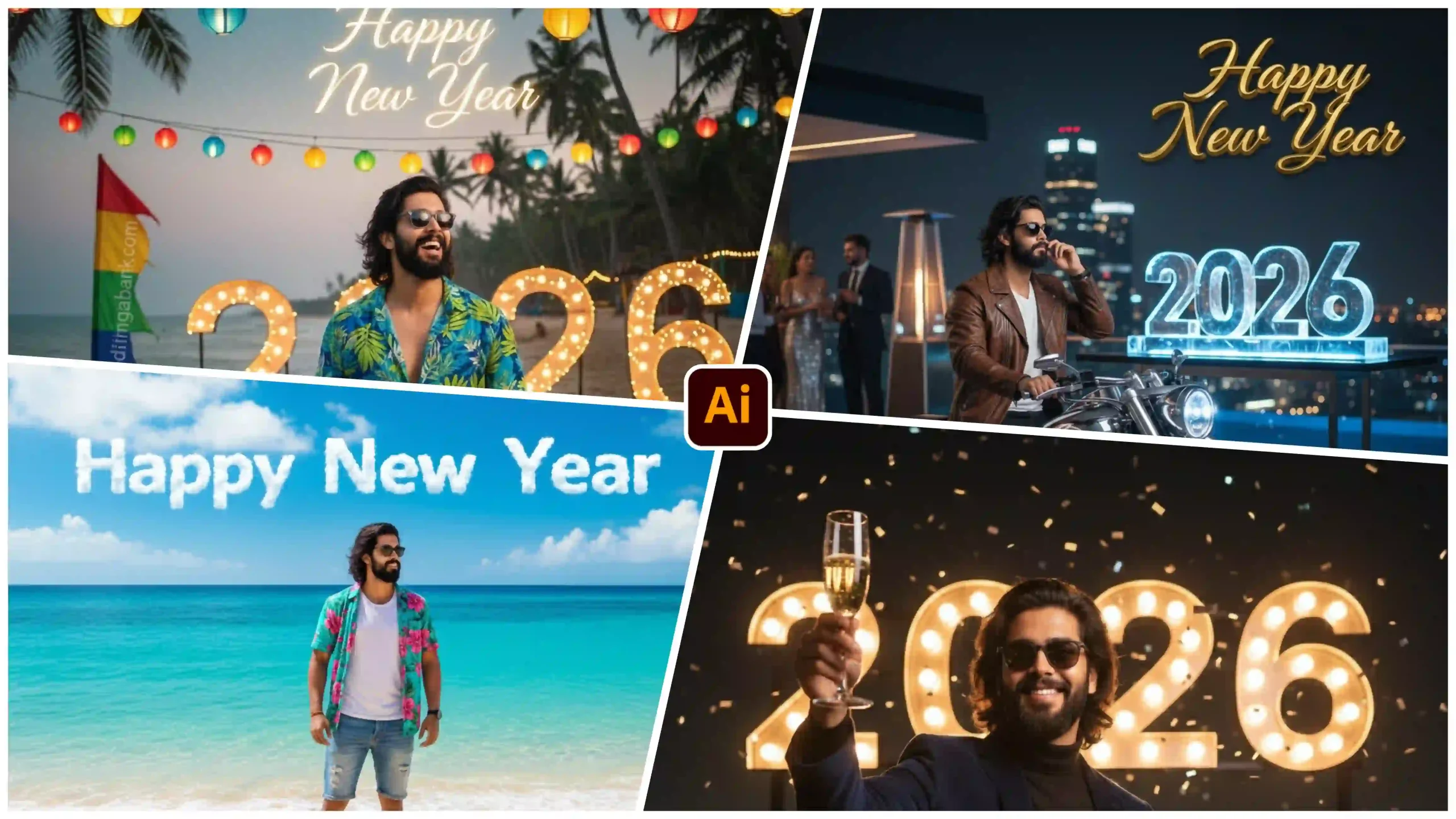 Google Gemini Viral New Year Prompts 2026: Instant New Year Edits, AI ...